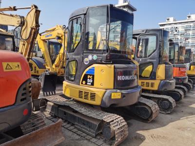 Китай Используемый землекоп следа 5 экскаватор KOMATSU PC50 Crawler тонны мини перекупной первоначальный продается