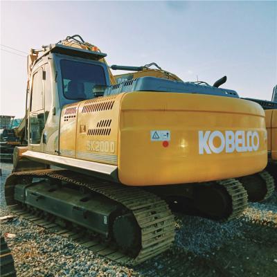 Cina Zappatore di seconda mano utilizzato della pista del cingolo Japnese dell'escavatore di 20t Kobelco della macchina originale di Sk 200-8 in vendita