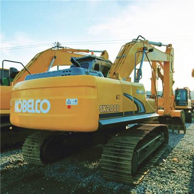 Cina Zappatore di seconda mano utilizzato della pista del cingolo Japnese dell'escavatore di 20t Kobelco della macchina originale di Sk 200-8 in vendita