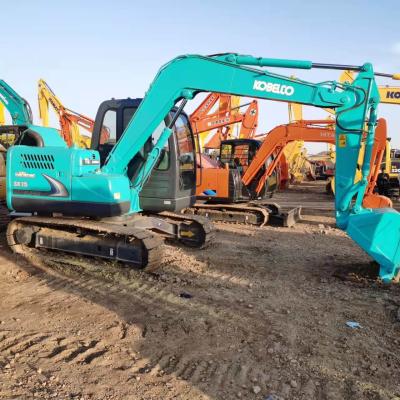 Китай Используемый экскаватор Sk75-8 Crawler Kobelco MIDI, перекупной японский землекоп Kobelco Sk75-8 следа на продаже продается