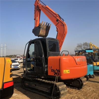 Cina Pista originale usata Digger Secondhand 7 Ton Excavator Mini Japan Brand del cingolo di Hitachi Zx70-5A in vendita