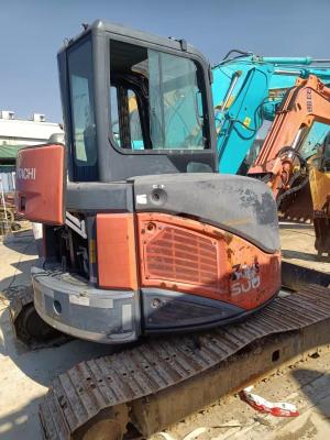 Cina Macchina originale utilizzata dell'asta di Hitachi Zx 50 Mini Crawler Digger Secondhand Curved dell'escavatore 5t in vendita