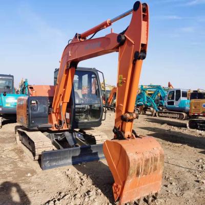 Cina Il Giappone ha fabbricato la condizione di lavoro di bene usato Hitachi Zx60 sulla promozione, marca giapponese di seconda mano Hitachi 6 Ton Mini Crawler Excavator Hot Sale Zx55, Zx70 in vendita