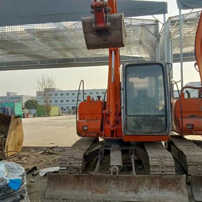 Cina Escavatore originale utilizzato Secondhand 6t Mini Track Digger Japanese Brand del cingolo di Hitachi Ex60-5 in vendita