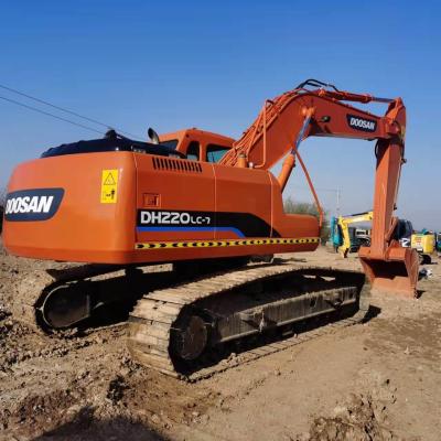 Cina Usato Originale Doosan Dh220LC-7 Usato 22t Escavatore Cingolato Escavatore Corea Del Sud Marca in vendita