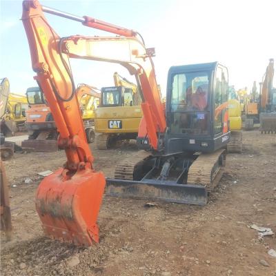 Китай Используемое оборудование мини землекопа следа 6t Doosan Dh60-7 экскаватора первоначального перекупного небольшое изготовленное в Корее продается