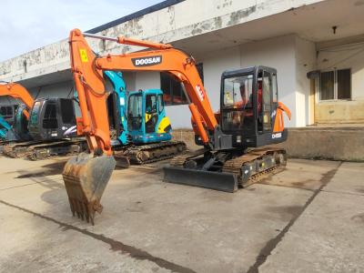 Cina Mini escavatore usato Original Doosan Dh55 Scavatore cingolato 5.5t di seconda mano Made in Korea in vendita