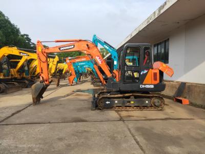 Cina Mini escavatore usato Original Doosan Dh55 Scavatore cingolato 5.5t di seconda mano Made in Korea in vendita