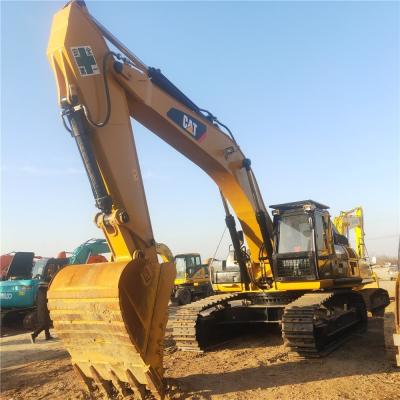 Китай Используемая землекопа следа Crawler кота 349d гусеницы экскаватора 50t краска перекупного гидравлического первоначальная с дешевой ценой продается