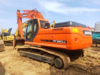 Китай Подержанный гусеничный экскаватор Doosan Dx260LC, подержанный экскаватор среднего размера Origin 225, 220, 260 по акции продается