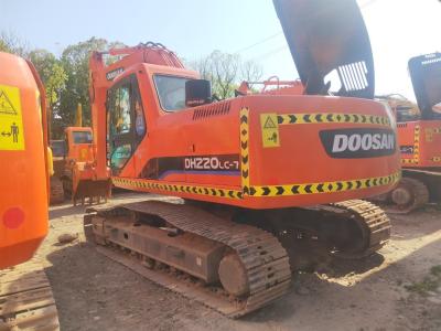 Cina Escavatore utilizzato Doosan Dh del cingolo 220-7, origine di seconda mano 100% dello zappatore sulla promozione in vendita