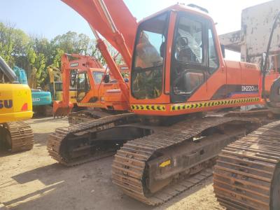Cina Escavatore di seconda mano Doosan Dh 220LC-7, zappatore utilizzato 220, originale del cingolo di 100% nella buona condizione di lavoro sulla promozione in vendita