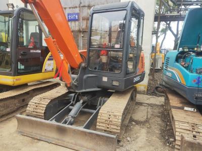 Cina Doosan usato Mini Track Excavator Dh 55 disponibile sulla promozione, piccolo cingolo idraulico originale di seconda mano Digger Dh 55 Dh60 Dh80 sulla promozione in vendita