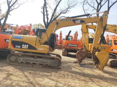 China Máquina escavadora quente usada 312D de alta qualidade, Japão original de segunda mão 13 Ton Track Digger Caterpillar de MIDI do gato da venda à venda