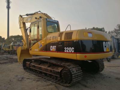 Cina 20 usati Ton Crawler Excavator, escavatore di seconda mano della pista di Caterpillar 320c sulla vendita in vendita