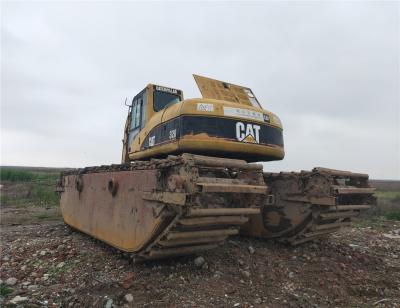 China Usado 20 Ton Amphibious Excavator, máquina escavadora de flutuação do pontão de Caterpillar 320c na venda à venda