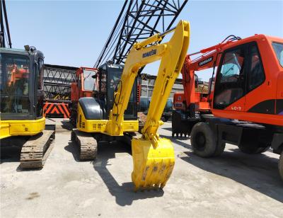 China 5,5 usados Ton Track Excavator, máquina escavadora usado PC55 da esteira rolante de KOMATSU à venda