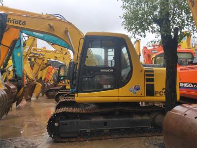 China 10 usados Ton Track Excavator, máquina escavadora usado PC100 da esteira rolante de KOMATSU à venda
