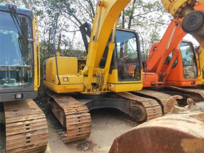 China 13 usados Ton Crawler Excavator, máquina escavadora de escavação PC130-7 da trilha usado japonesa de KOMATSU à venda