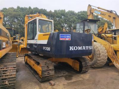 China Máquina escavadora de 12 toneladas usada da trilha, escavador de escavação PC120-5 da esteira rolante de KOMATSU à venda