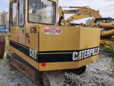 Cina La buona condizione economica Giappone Cat Crawler originale E70 ha utilizzato l'escavatore a Shanghai sulla promozione. in vendita