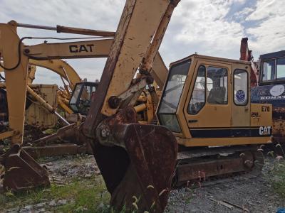 Cina La buona condizione economica Giappone Cat Crawler originale E70 ha utilizzato l'escavatore a Shanghai sulla promozione. in vendita