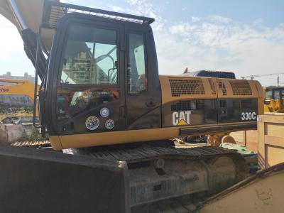 China Máquina escavadora usada da esteira rolante de Caterpillar 330c na condição de trabalho excelente com preço de surpresa. Cat Excavator de segunda mão 330c, E200b, E70 na promoção. à venda