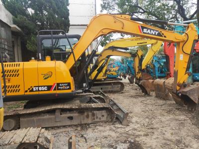 Cina 6,5 escavatore utilizzato del cingolo di Ton Sy 6.5c in buone condizioni con il prezzo ragionevole. Pista usata Digger Sy 65c sulla promozione con i pezzi di ricambio liberi in vendita