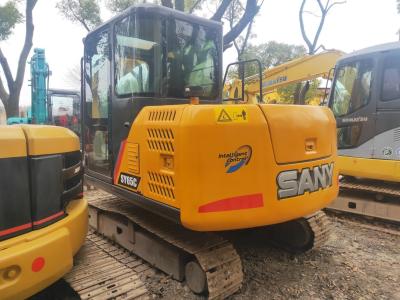 Cina 6,5 escavatore utilizzato del cingolo di Ton Sy 6.5c in buone condizioni con il prezzo ragionevole. Pista usata Digger Sy 65c sulla promozione con i pezzi di ricambio liberi in vendita