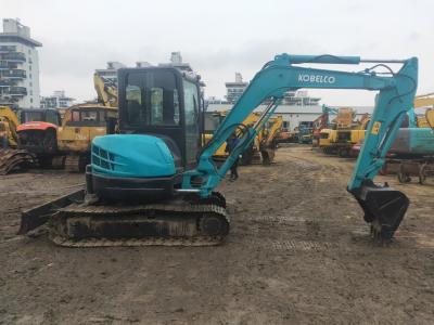 Cina Origin Japan Mini escavatore Kobelco Sk55sr con orari ridotti, escavatore cingolato Kobelco MIDI usato Sk55 Sk60 Sk70 Sk75 in vendita in vendita