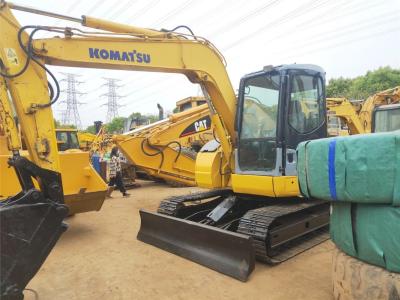 China Escavadeira de esteiras pequena Komatsu PC78us usada em excelentes condições de trabalho com preço razoável. Komatsu PC35mr de segunda mão, escavadeira de esteiras PC60-7 à venda. à venda
