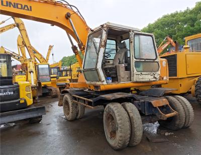 China Gebruikt het Wielgraafwerktuig van Hyundai R130W in Uitstekende Arbeidsvoorwaarde met Redelijke Prijs. Tweedehands Hyundai-Graafwerktuig R130W op Verkoop. Te koop