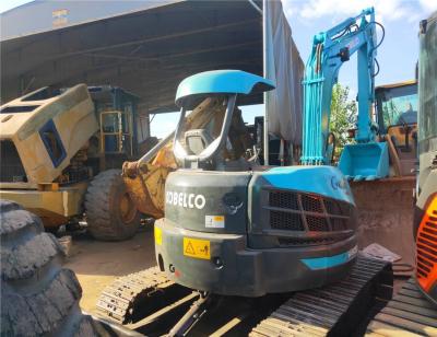 China Kobleco usado Sk50sr Mini Crawler Excavator na condição de trabalho perfeita com preço de surpresa. Máquina escavadora de segunda mão Sk da esteira rolante de Kobleco 200-8 na venda. à venda