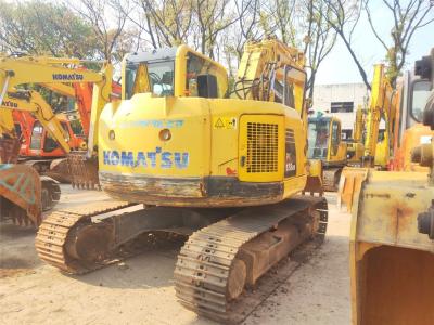 China Used Komatsu Excavator PC138us on Sale, Secondhand 14 Ton Origin Japan Crawler Digger Komatsu PC138 with LCD Darshboard Screen Good Price on Promotion for sale