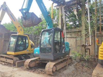 Cina Escavatore utilizzato sulla promozione, pista di seconda mano Digger Sk di Kobelco Sk75-8 del Giappone Kobelco MIDI di origine 75-8 con buona qualità sulla vendita in vendita
