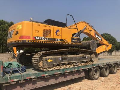 中国 適正価格の完全な状態の使用された中国第1ブランド90%真新しいSany 215c-9のクローラー掘削機。販売の中古のSanyのトラクターの坑夫215c-9。 販売のため