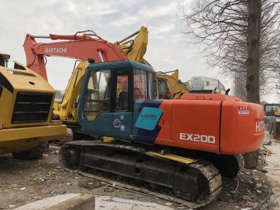 Cina Il Giappone ha prodotto l'escavatore cingolato Hitachi di seconda mano Ex200 in ottime condizioni di lavoro con un prezzo incredibile, l'escavatore cingolato usato Hitachi Ex60 in vendita in vendita