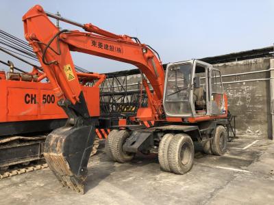 Cina Il Giappone ha fabbricato Hitachi di seconda mano Mini Digger Ex 100wd nella condizione di lavoro perfetta con il prezzo ragionevole, escavatore utilizzato Hitachi Ex 60, Ex100 del cingolo sulla vendita in vendita
