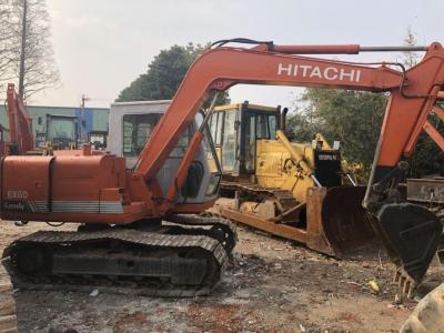China Japão original fabricou Hitachi de segunda mão Mini Digger Ex 60 em condições perfeitas com preço razoável, máquina escavadora usada Hitachi Ex 60 da esteira rolante, Ex100 na venda à venda
