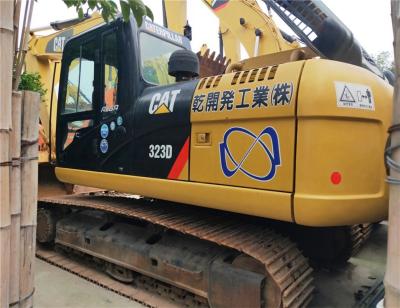 China Japão original usou Cat Medium Excavator 323D de alta qualidade, 23 japoneses de segunda mão originais Ton Track Digger Caterpillar 323D à venda