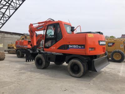 Cina Escavatore nuovissimo utilizzato Dh 150W-7 di 90% Doosan MIDI nella condizione di lavoro perfetta con il prezzo ragionevole, pista di seconda mano Digger Dh 200W, Dh220-7 di Doosan da vendere. in vendita