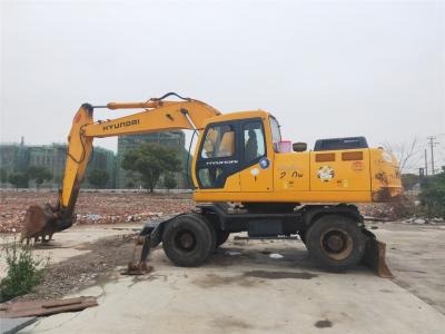 China                  Used Hyundai Medium Wheel Excavator R200W, Secondhand 20 Ton Korean Mobile Excavator R200 R220 Hot Sale              for sale