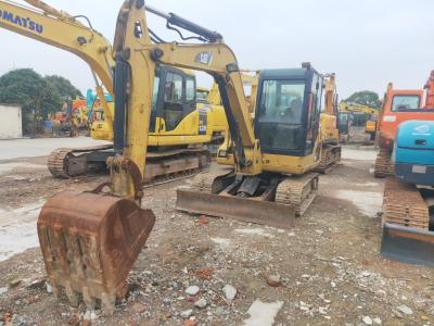 China 100% originele gebruikte rupsgraafmachine van Caterpillar, tweedehands 6 ton rups in goede staat met lage prijs graafmachine Te koop