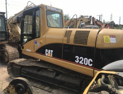 Cina Escavatore Hot Sale, zappatore utilizzato 320c del gatto 320c di buona condizione del cingolo di Caterpillar in di riserva in vendita