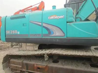 China Kobelco Digger Sk260LC-8 Super usado em perfeitas condições de trabalho com preço incrível, origem de segunda mão Japão 26 Ton Hidráulica Escavadeira de esteiras Sk300 Venda imperdível à venda