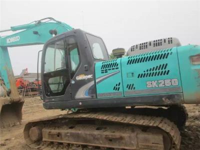 China Máquina escavadora usada Sk de Kobelco 250-8 super com motor de Hino, Japnaese de segunda mão 25 Ton Track Digger Kobelco Sk 200 Sk230 Sk250 Sk260 Sk300 Sk350 para a venda à venda