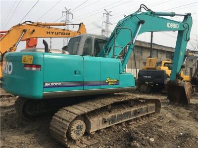 China Máquina escavadora usada Kobelco Sk 200-8 super com preço de alta qualidade e surpreendente da venda quente. Venda quente de Japão Kobelco 20 Ton Track Digger Sk 200-8 de segunda mão da origem à venda