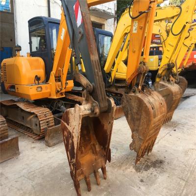 China Escavadeira de esteira Volvo Ec60c usada em perfeitas condições de funcionamento com preço razoável. Volvo Ec60c escavadeira de esteira hidráulica de segunda mão à venda. à venda