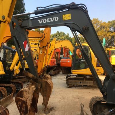 Cina Escavatore utilizzato del cingolo di Volvo Ec60c nella condizione di lavoro perfetta con il prezzo ragionevole. Zappatore idraulico della pista della costruzione di seconda mano di Volvo Ec60c sulla vendita. in vendita