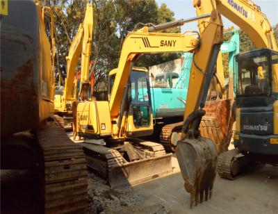 China 7,5 máquina escavadora usada da esteira rolante de Ton Sy 75c nas boas condições com preço razoável. Trilha usada Digger Sy 75c na promoção com peças sobresselentes livres à venda